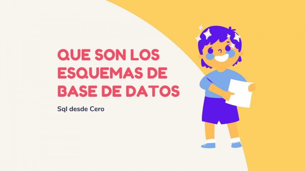 ¿Qué es un esquema en SQL? explicación con ejemplos sencillos